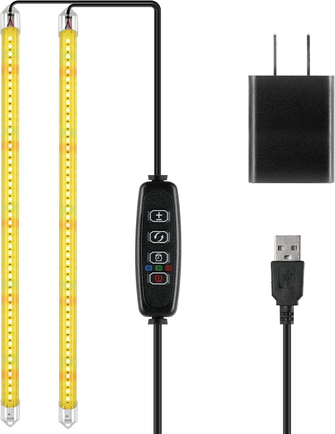 Amazon.com: iPower 20W LED Plant Grow Light Strips Full Spectrum for ...