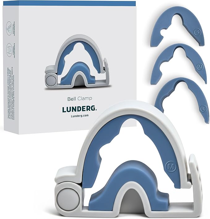 LUNDERG Bell Clamp - The ONLY Ergonomic Incontinence Clamp for Men with ...