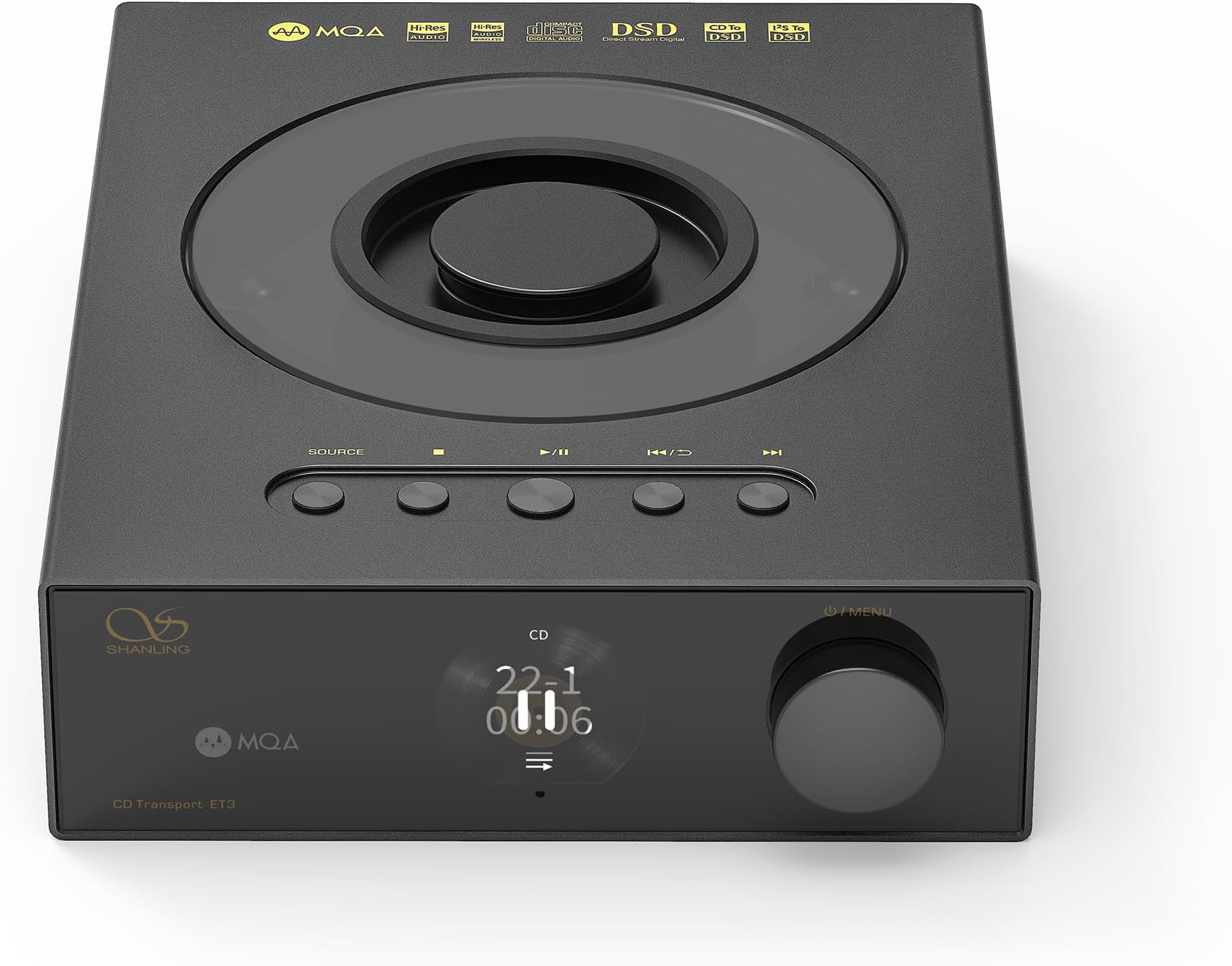 Amazon.com: Shanling ET3 Digital CD Transport (Black) : Electronics