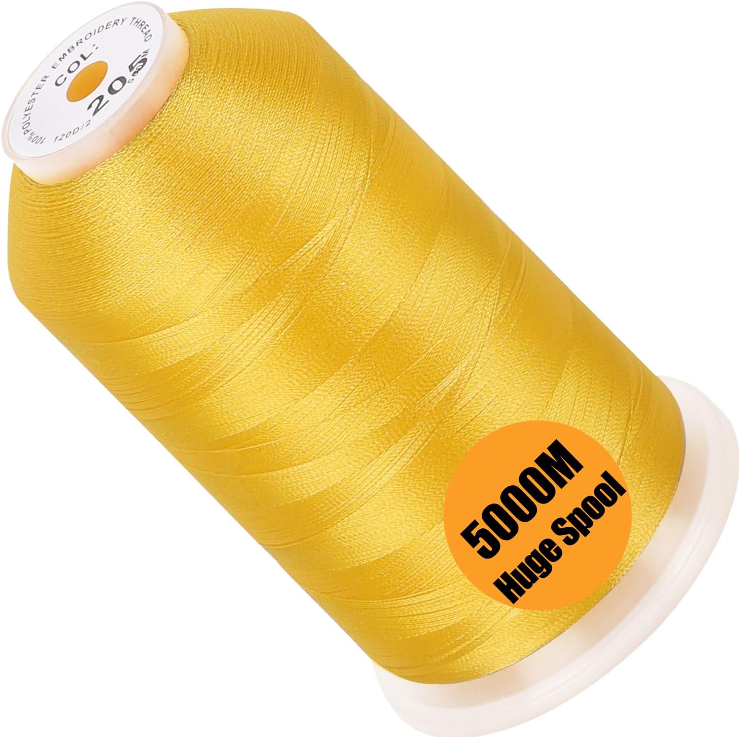 Amazon.com: New brothread - Single Huge Spool 5000M Each Polyester ...
