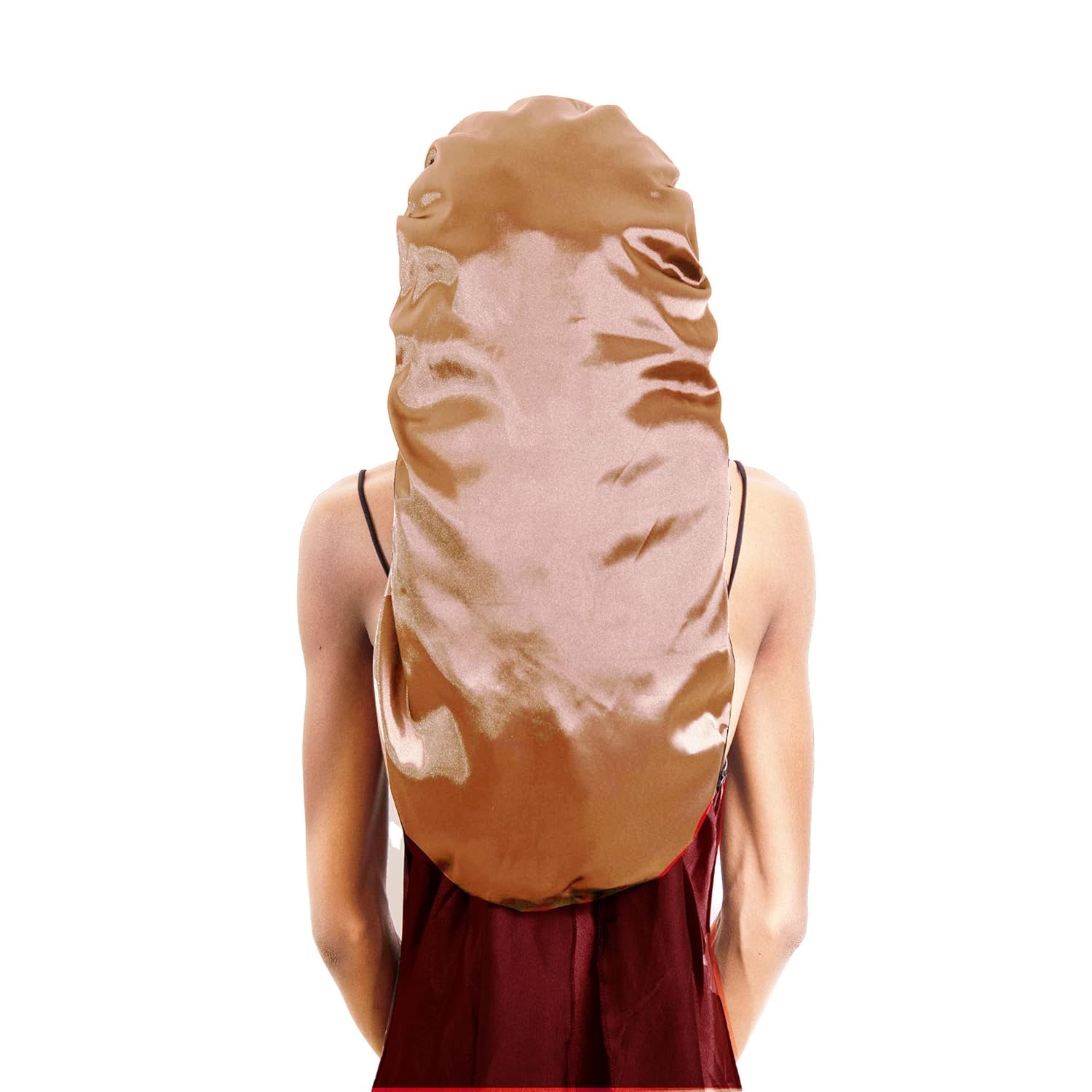 Amazon.com: BONNET QUEEN Silk Bonnet for Sleeping Satin Bonnet XL ...