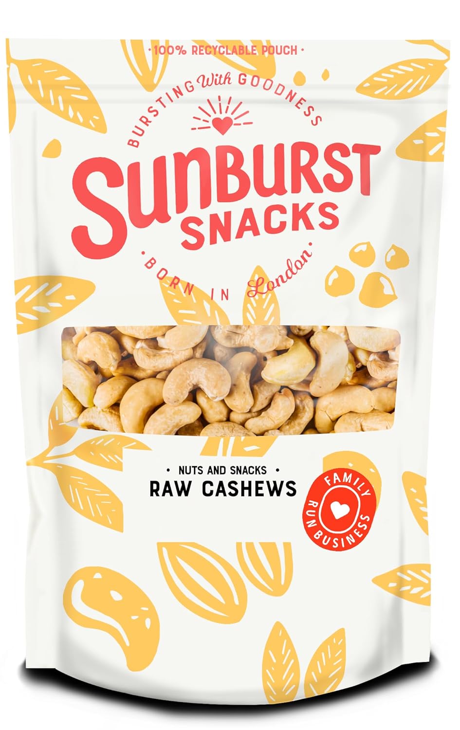 Amazon.com : Sunburst Snacks Cashew Nuts Raw, Whole & Fresh 1kg ...