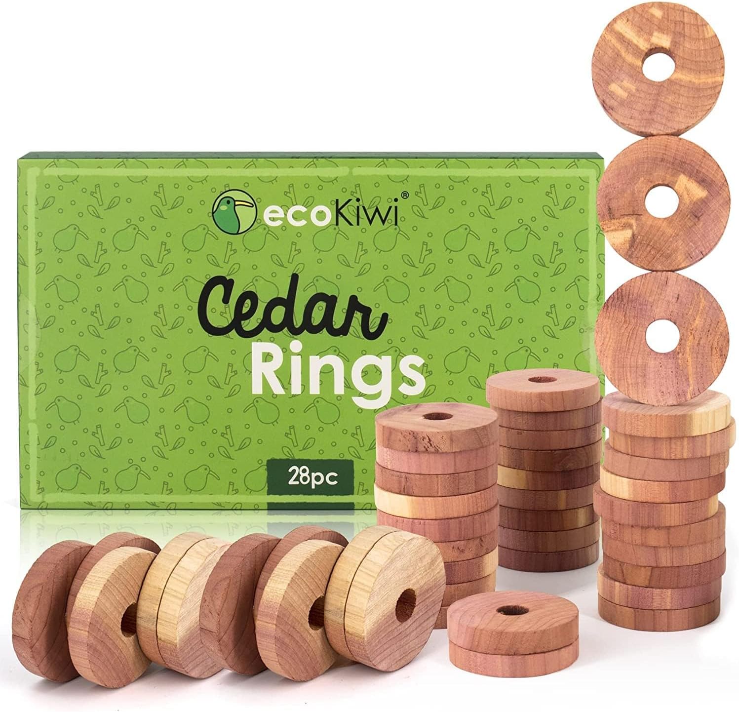 Amazon.com : Cedar Essence Cedar Rings (20 Pack) Made in USA : Home ...