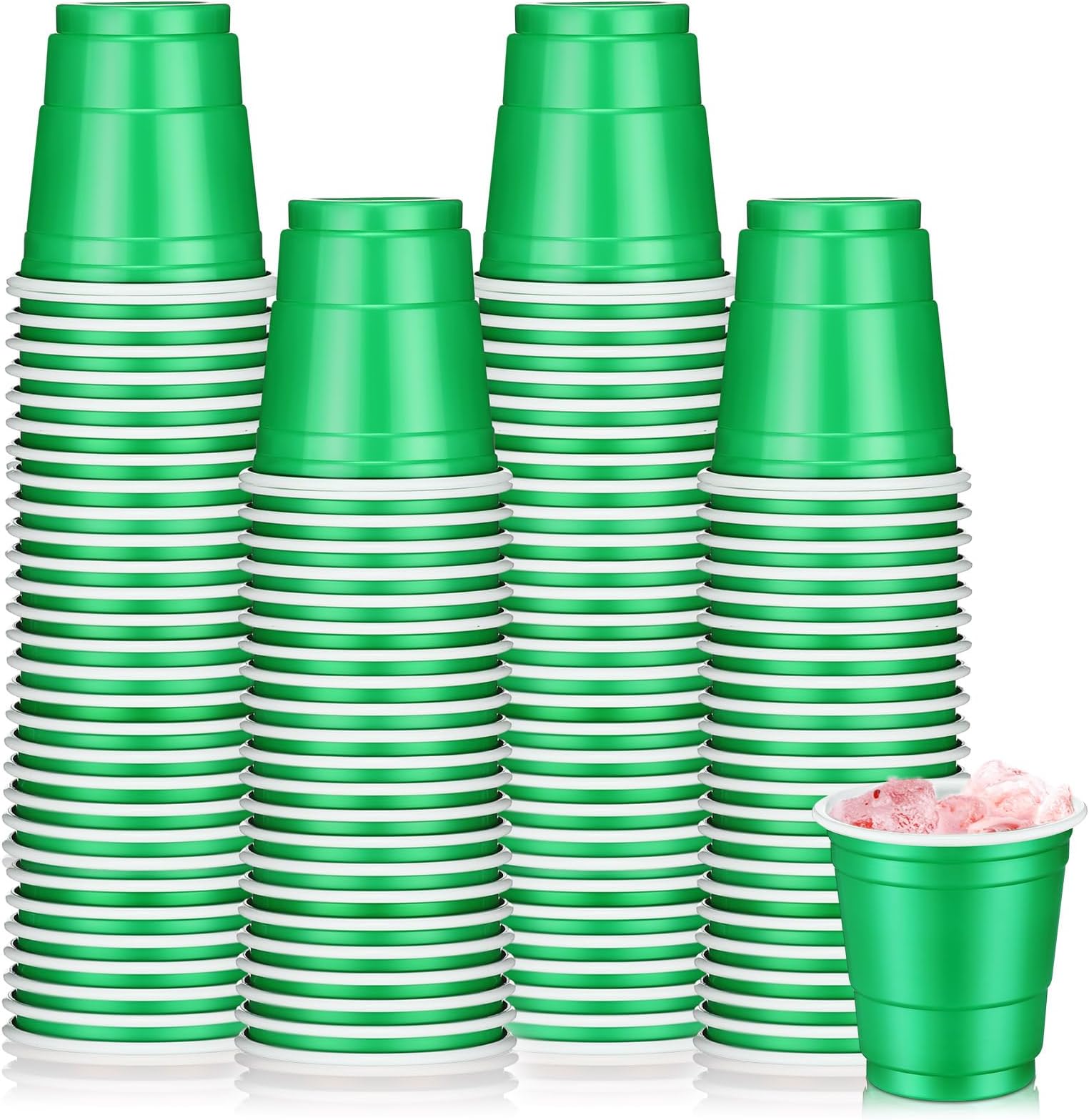 Amazon.com | 420 Party, Marijuana Leaf plastic shot glasses Marijuana ...