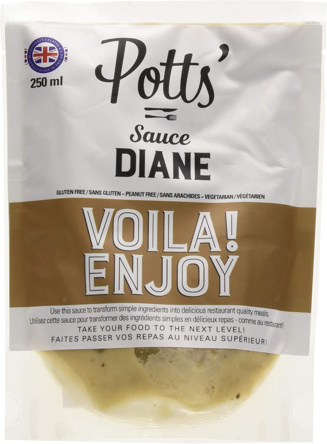 POTTS SAUCES Diane Sauce, 250g : Amazon.ca: Grocery & Gourmet Food