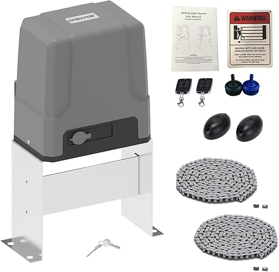 Amazon.com: GATEXPERT Fast Automatic Sliding Gate Opener Kit Driveway ...