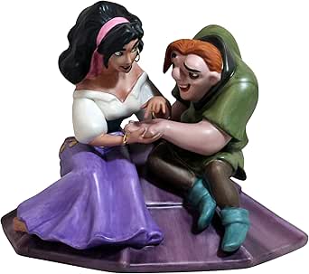 Disney Coleção O Corcunda de Notre Dame Esmeredida e Quasimodo | Amazon ...