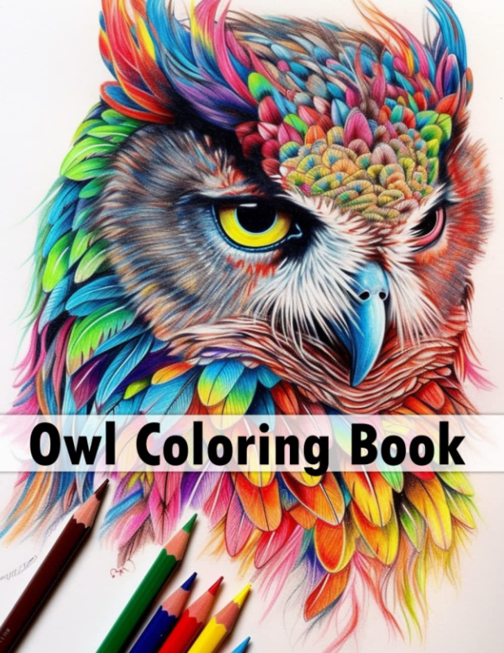 Amazon.com: 50 Owls Coloring Book for Adults: Relaxation und Stress ...