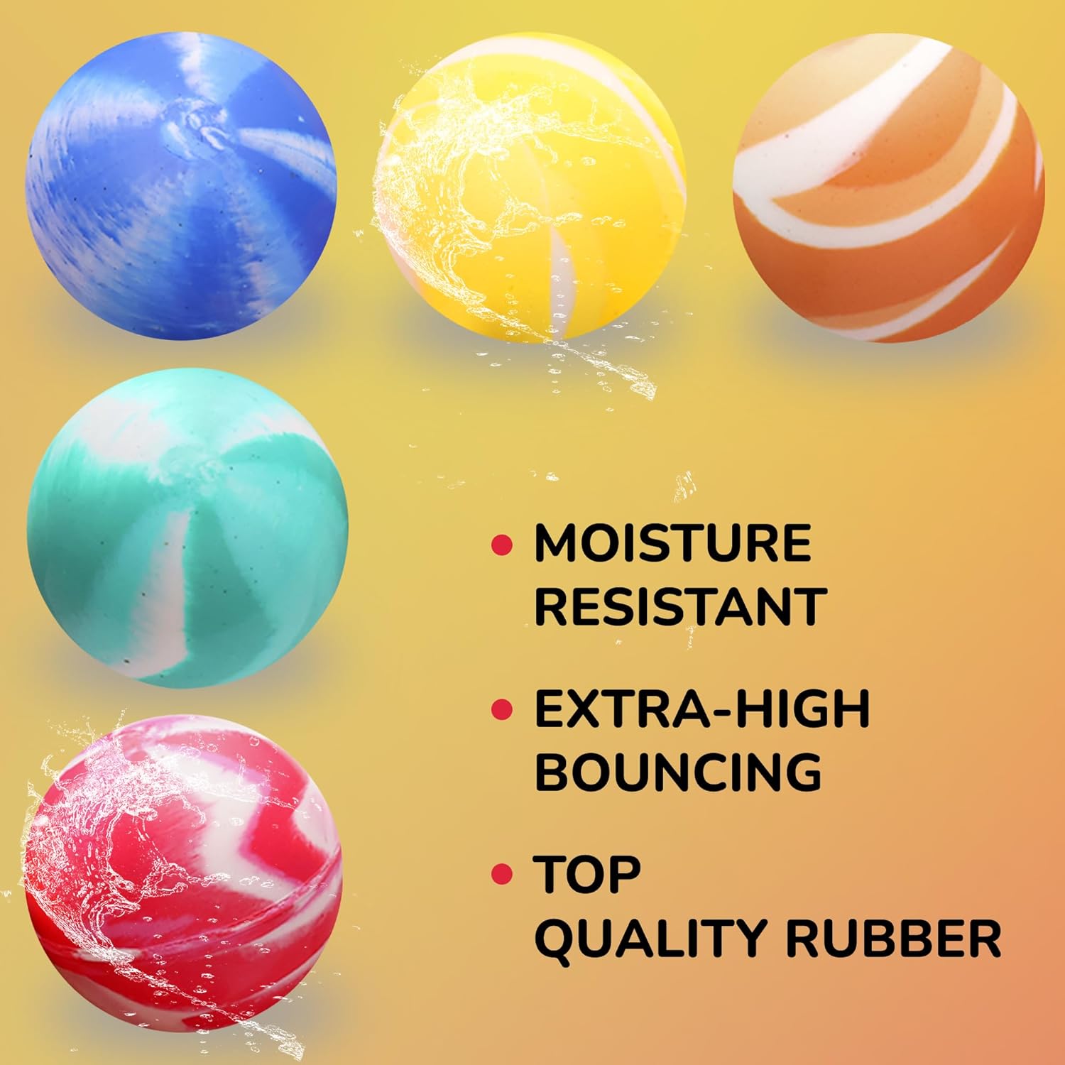 Entervending Bouncy Balls - 100 Pcs Small Bouncing Australia | Ubuy