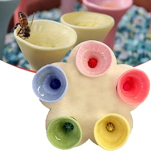 Amazon.com: Usoway Bee Insect Drinking Cup,Colorful Bees Cups Water for ...