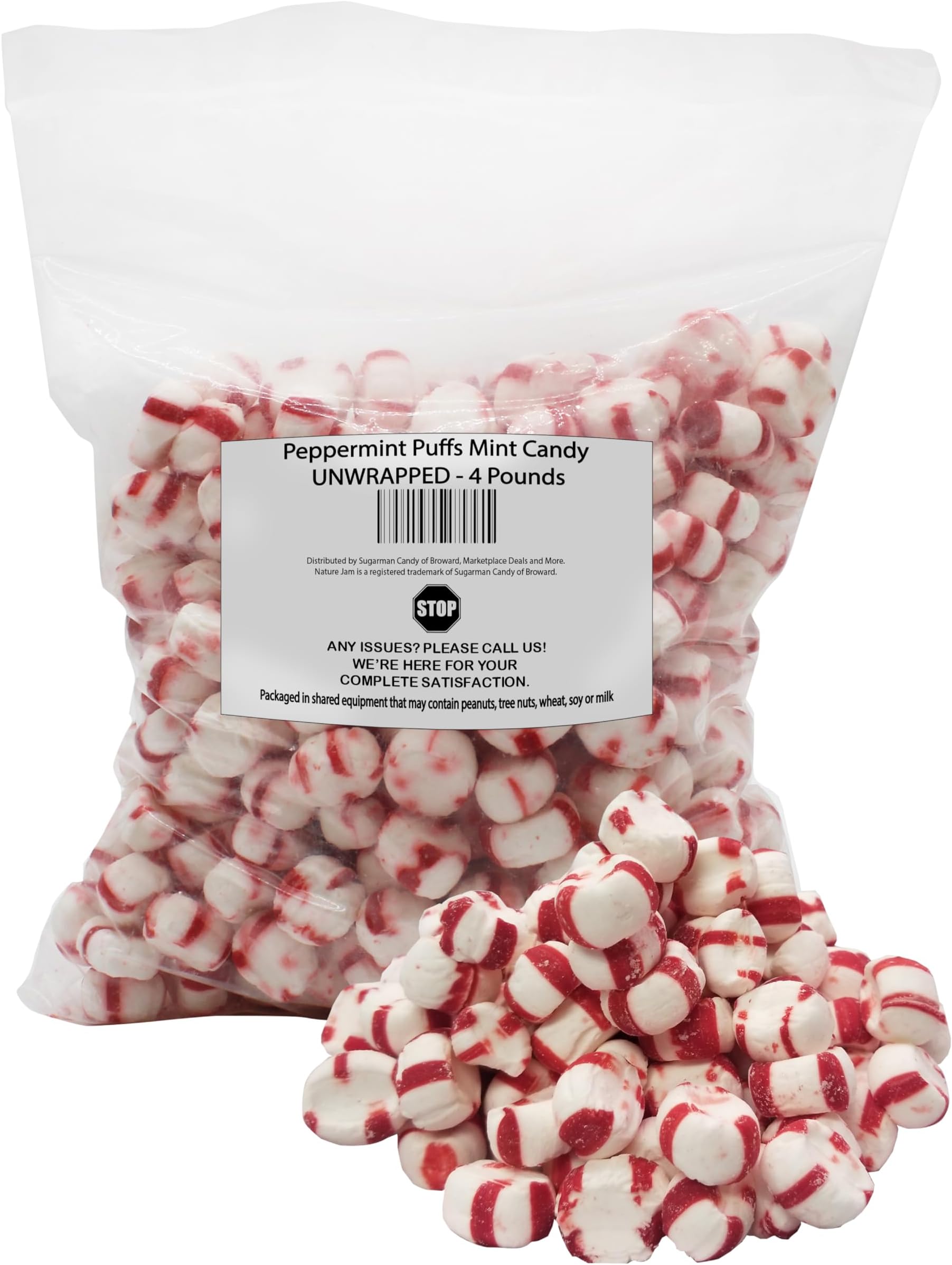 Amazon.com : Strawberry Candy Wrapped: 5LB : Hard Candy : Grocery ...