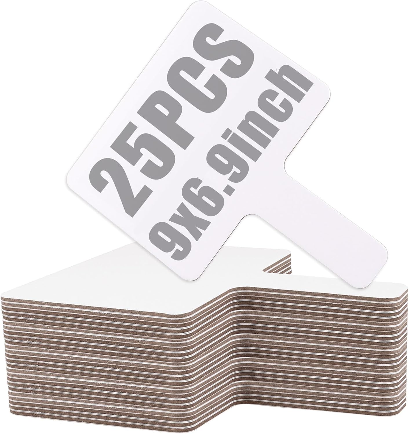 Amazon.com : Acrux7 25 Pack Dry Erase Paddles 9"x6.9" Handheld ...