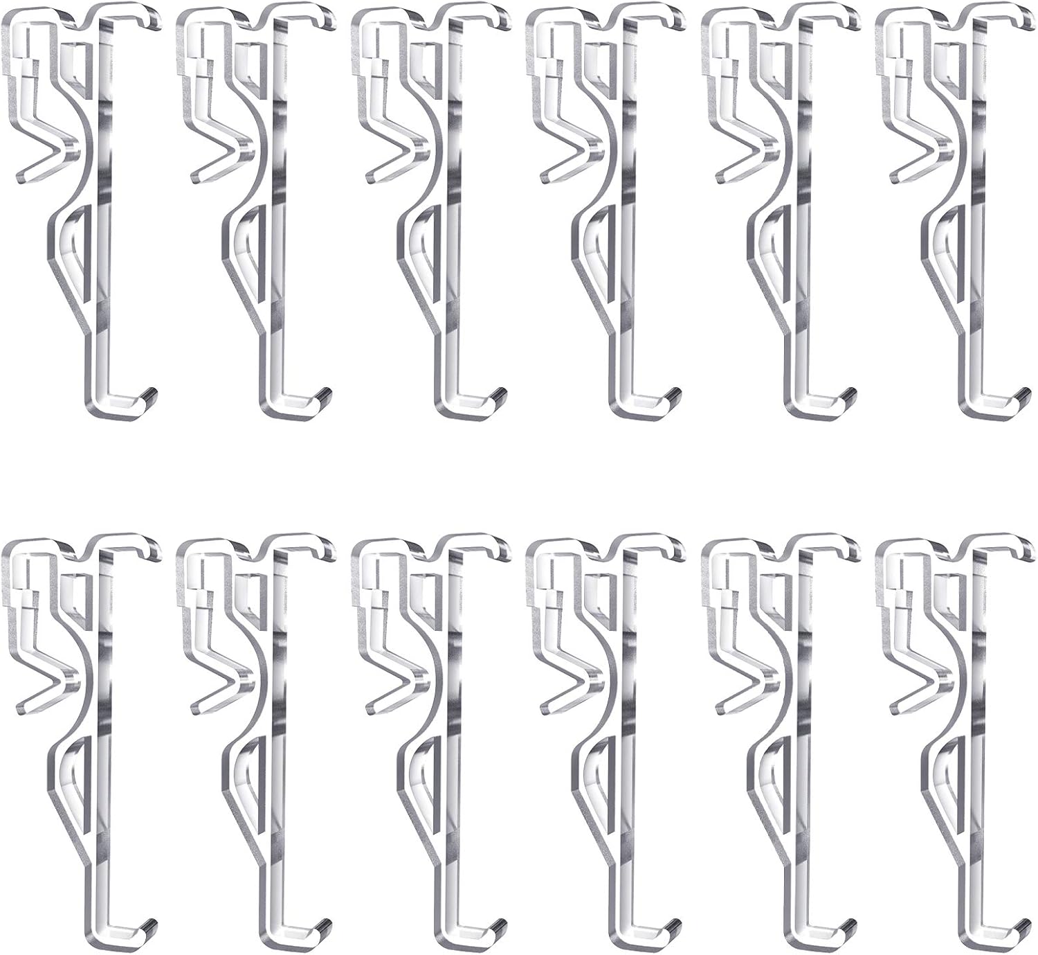 Amazon.com: Jetec Valance Clips 2.5 Inch Blind Valance Clips Hidden ...