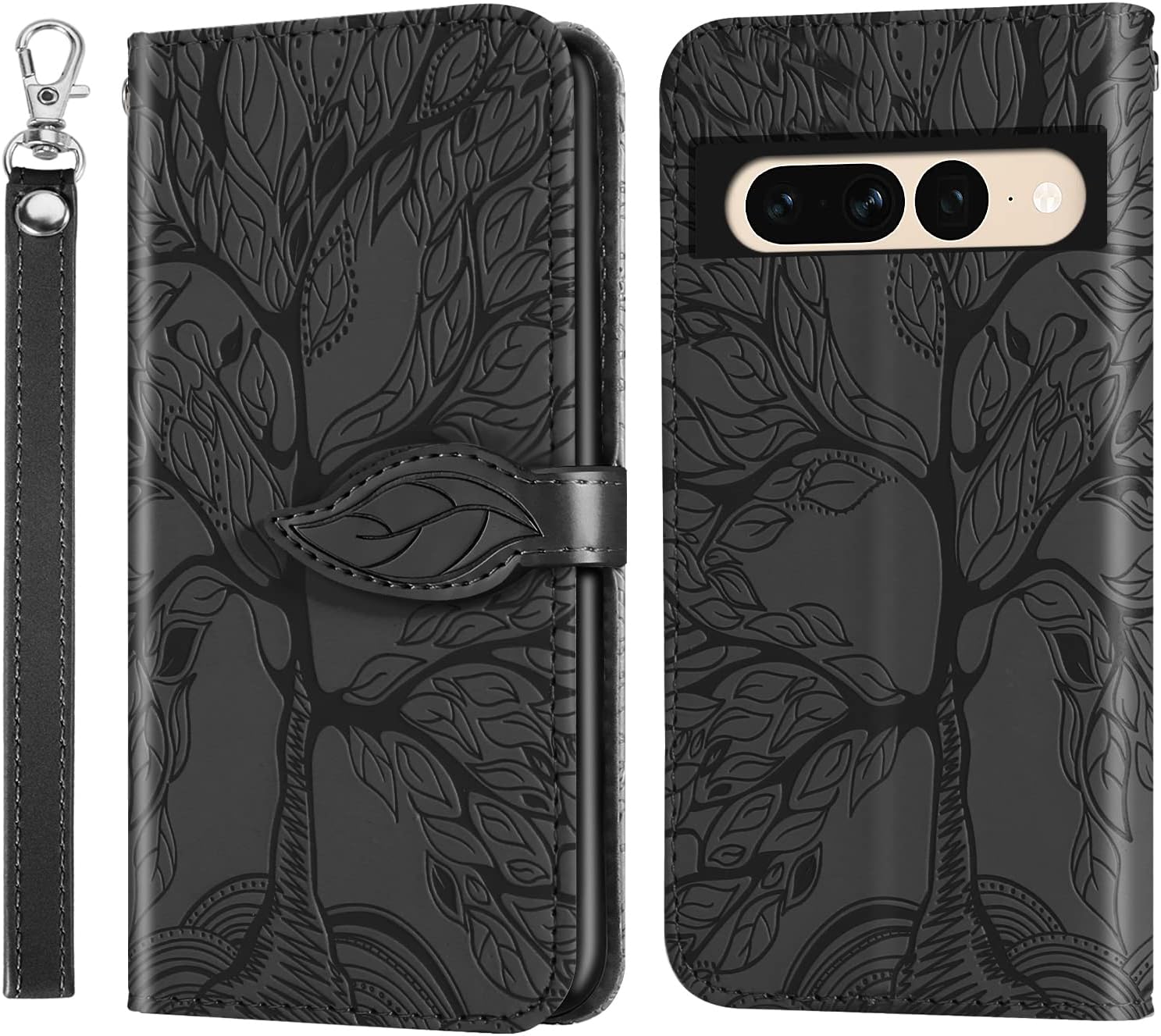 Amazon.com: Varohix Wallet Case for Google Pixel 7 Pro with Card Holder ...