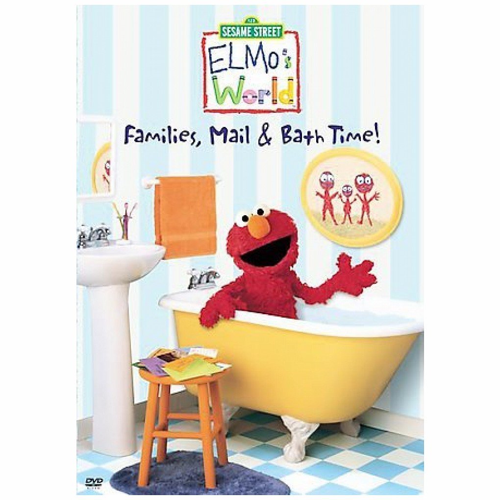 Amazon.com: ELMOS WORLD FAMILIES MAIL & BATH TIME (DVD) : Movies & TV
