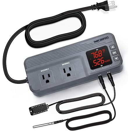 Amazon.com: DIGITEN Digital Humidity Controller Humidistat Pre-Wired ...