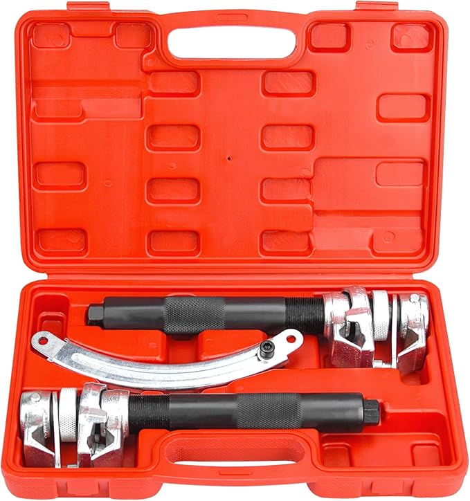 Amazon.com: 2pcs Coil Spring Compressor Tool Heavy Duty Macpherson ...