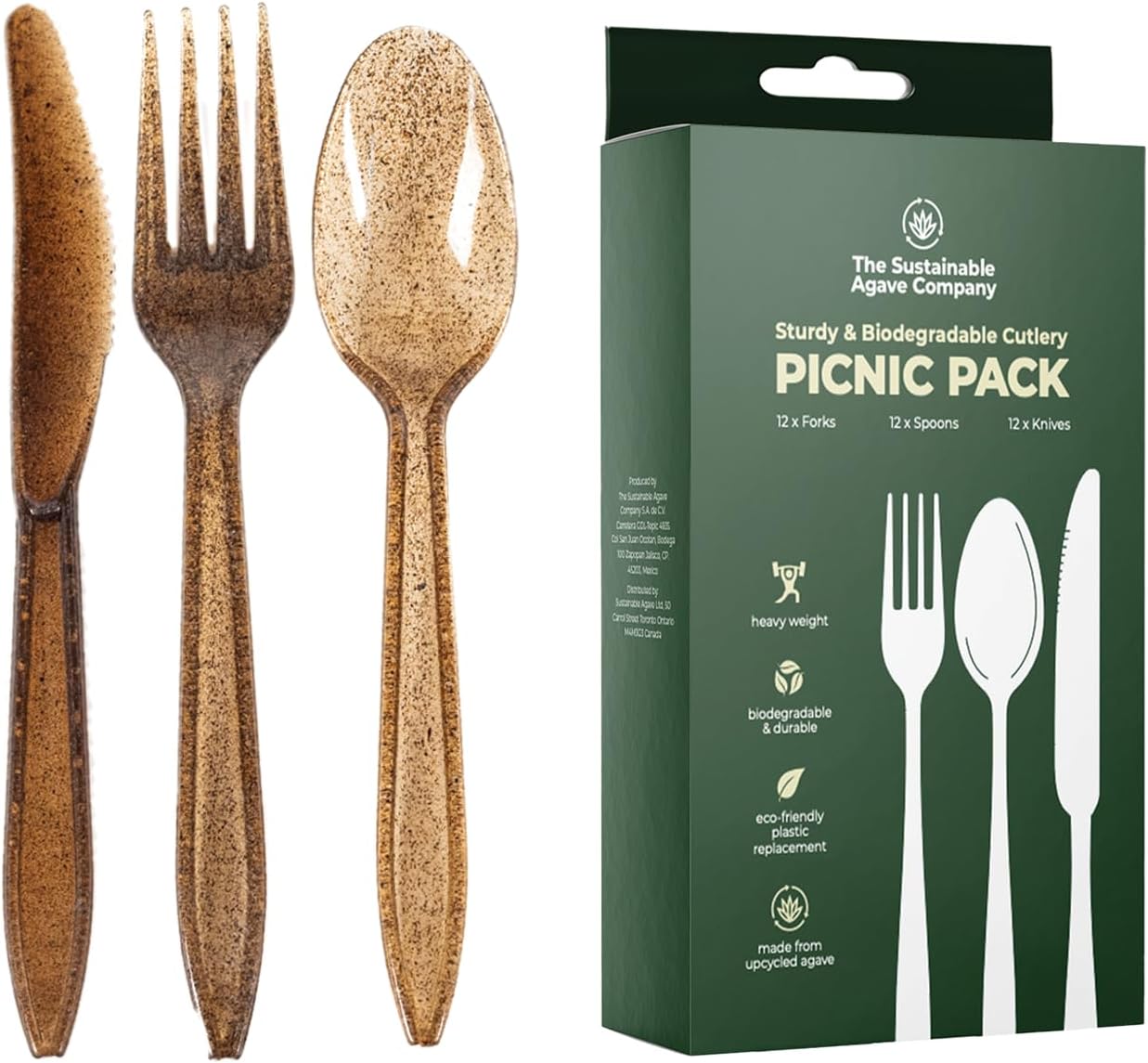 Amazon.com: GREENPRINT Disposable Wooden Cutlery Sets - 150 Piece Total ...