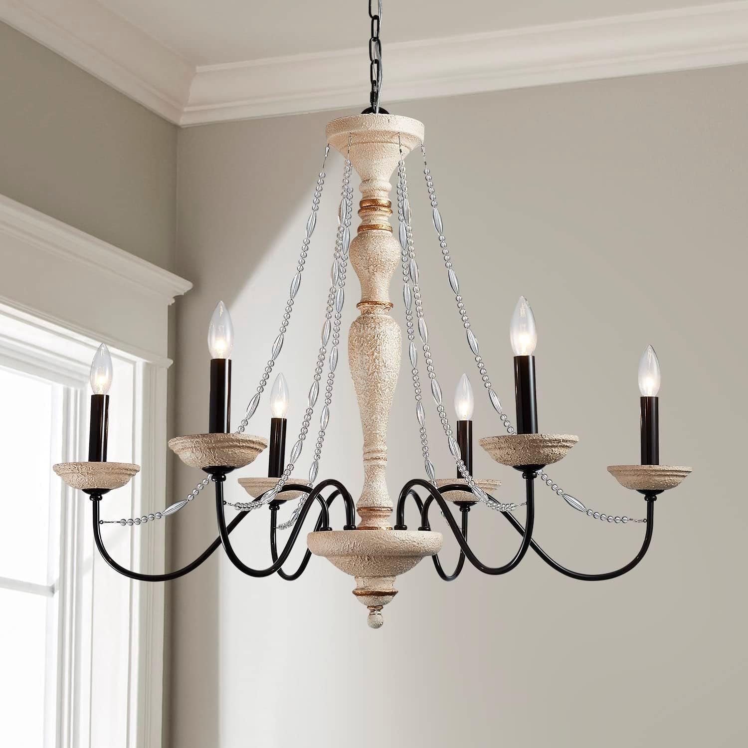 Decorique Home 23021 Farmhouse Chandelier Fixtures Lights French ...