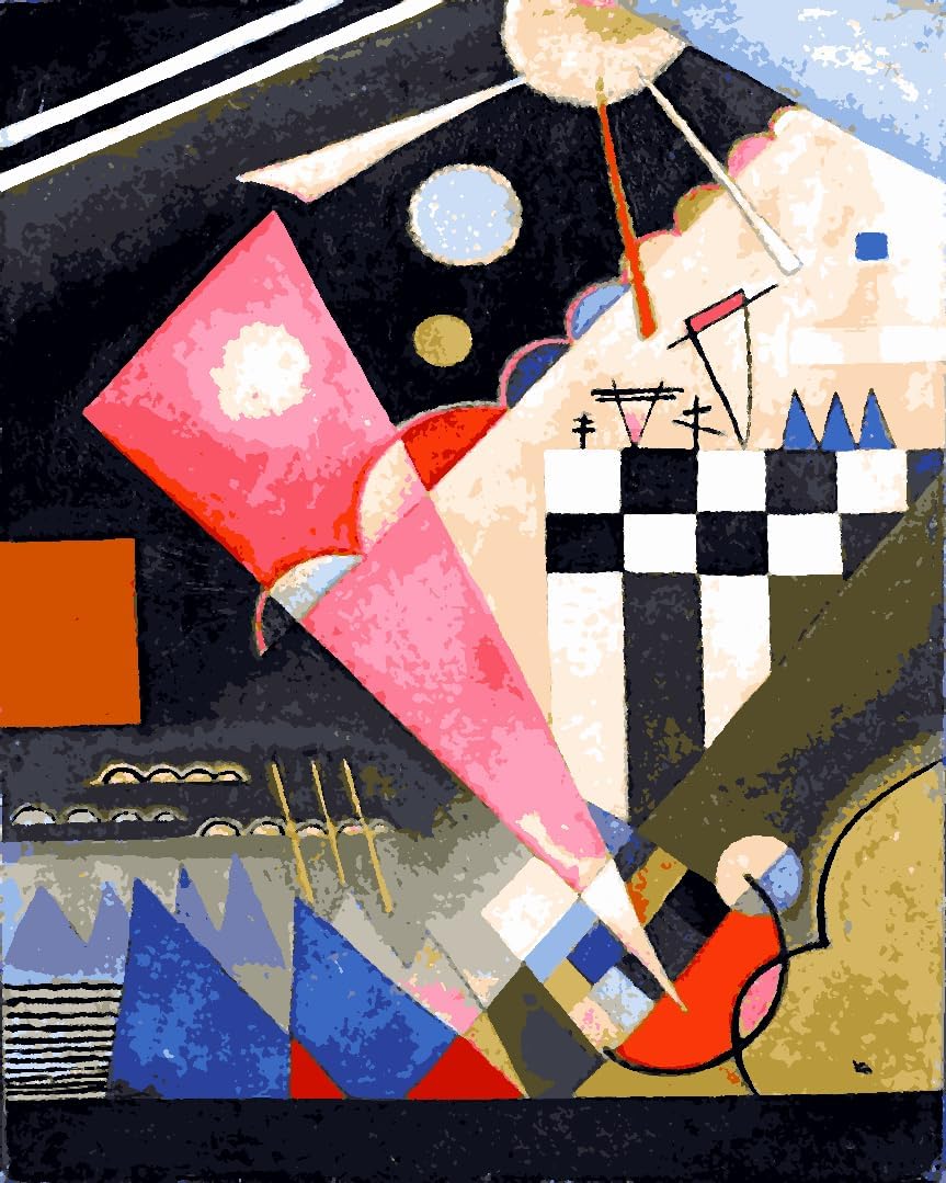 Amazon.com: Wassily Kandinsky Collection PD (59) - Sharp Calm Pink ...