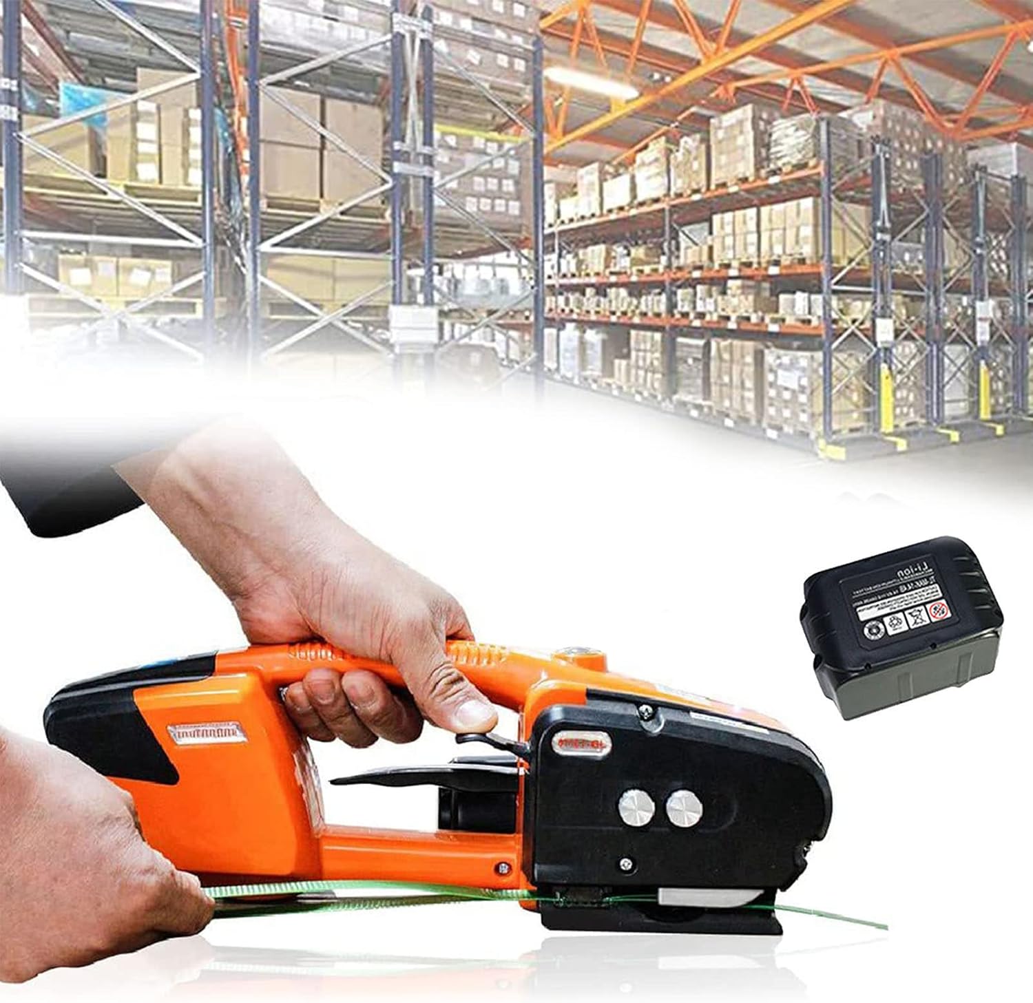 Amazon.com: MidiLi Electric Packaging Strapping Machine, Automatic ...