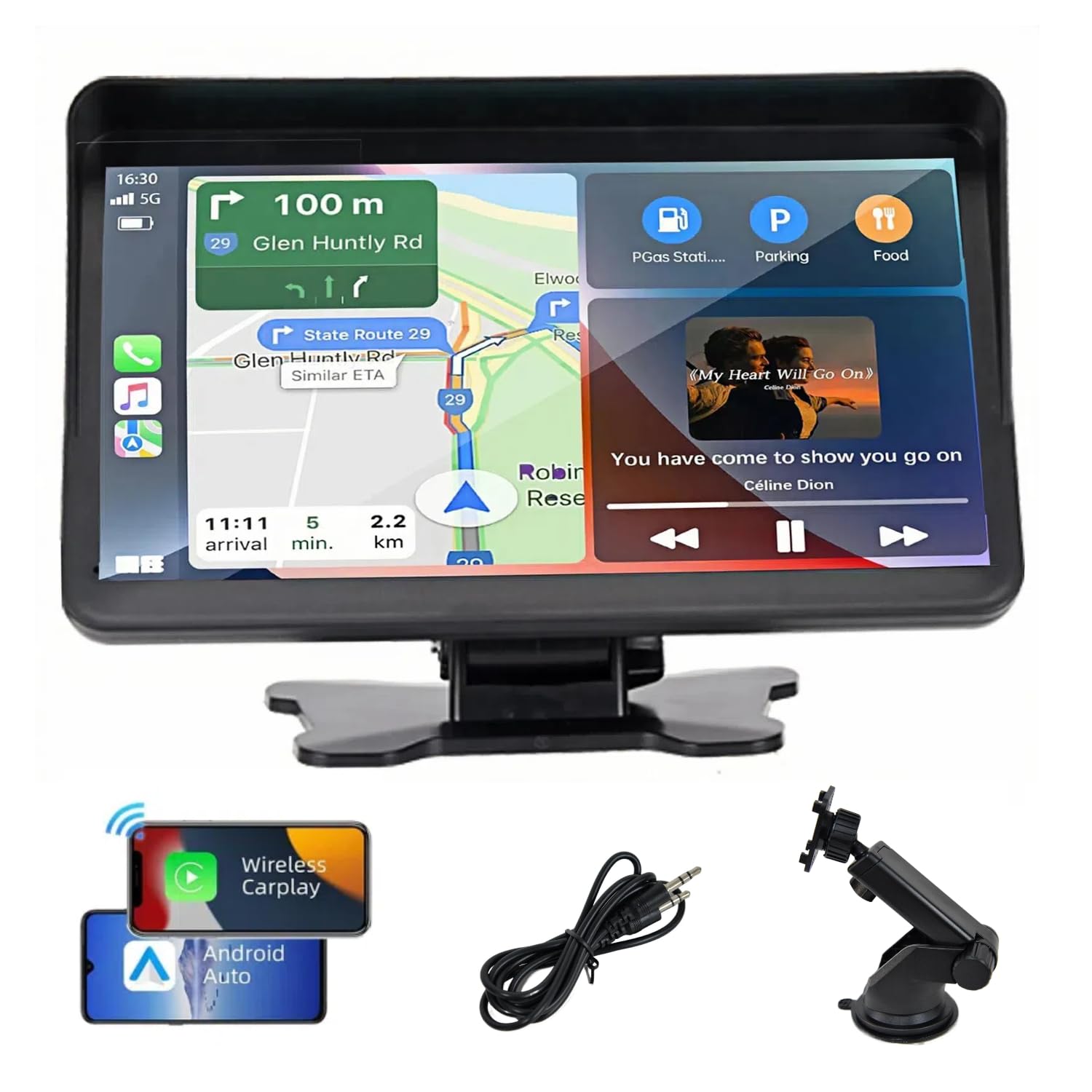 Snapklik.com : Portable Wireless Car Stereo