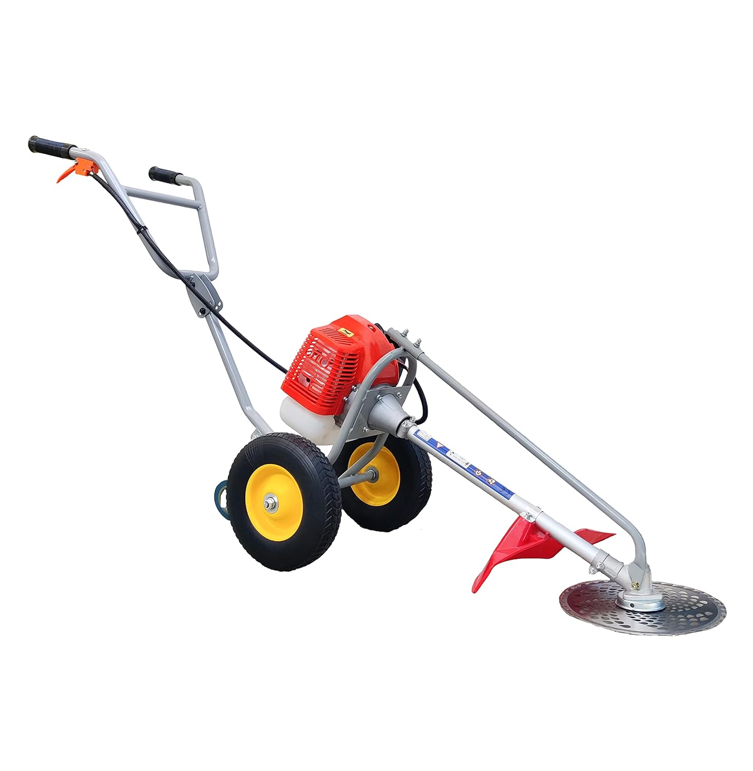 DVI 52CC 2 Stroke Trolley Brush Cutter | Crop Reaper, Grass & Lawn ...