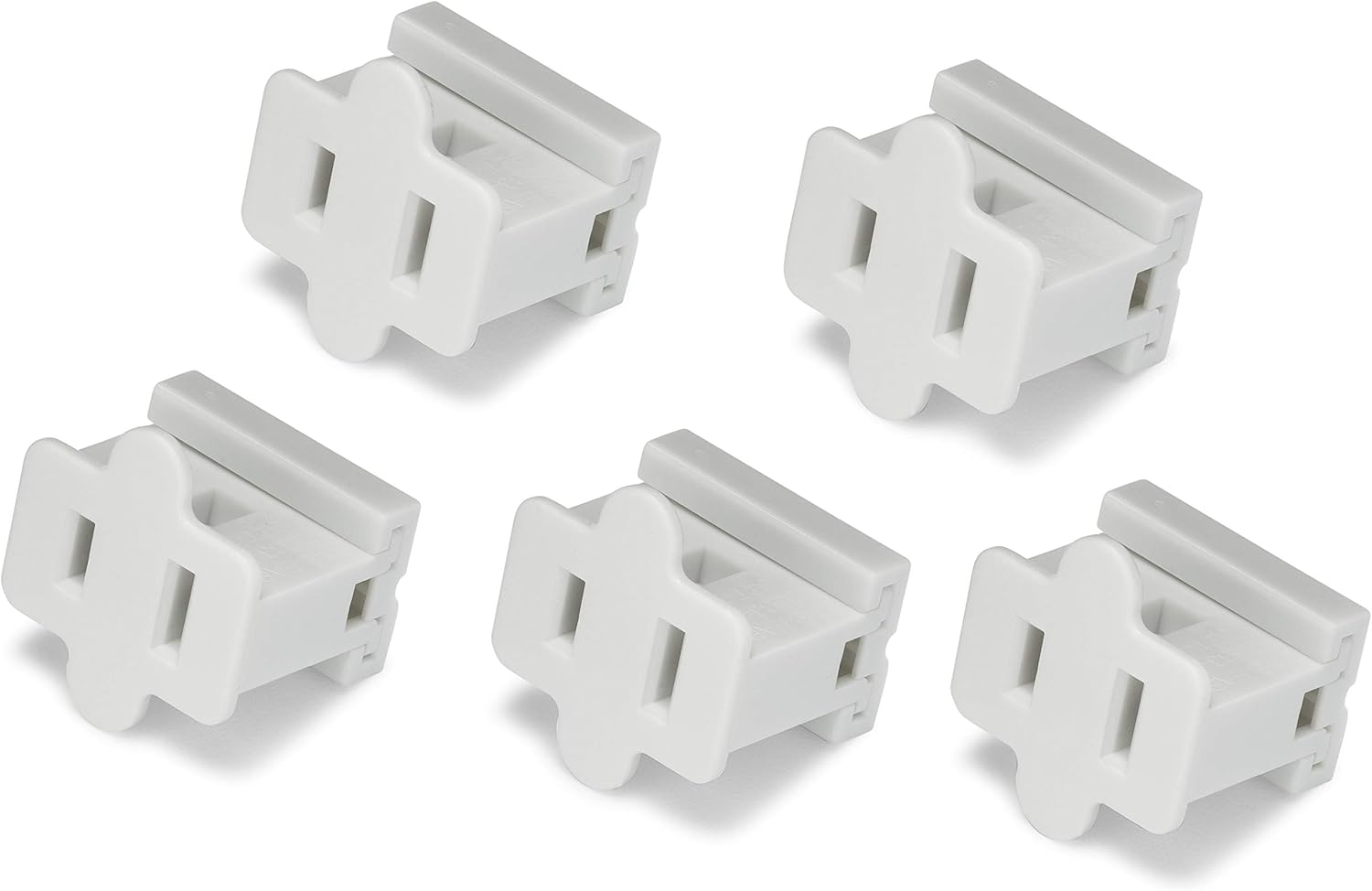 Holiday Lighting Outlet Female White Slip Plug, Zip Plug, Vampire Plug ...