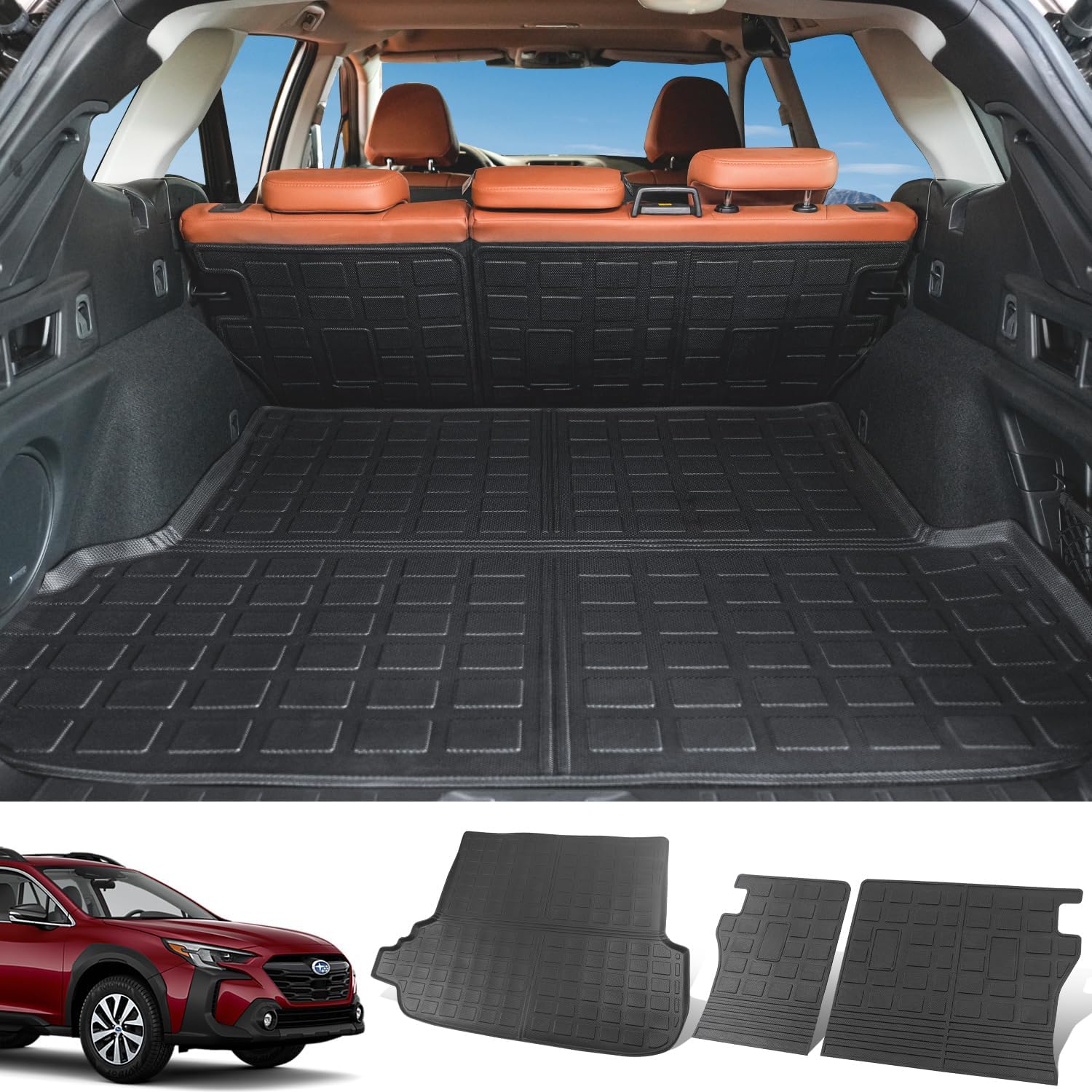 Amazon.com: Subaru 2020-2024 Subaru Outback Rear Back Seat Cover ...