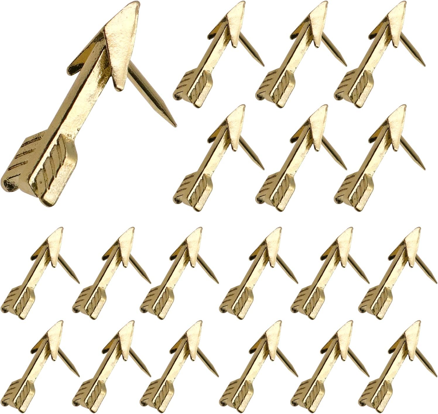 Amazon.com: 24 Pcs Metal Arrows Push Pin,Cork Board Photo Wall Hangings ...