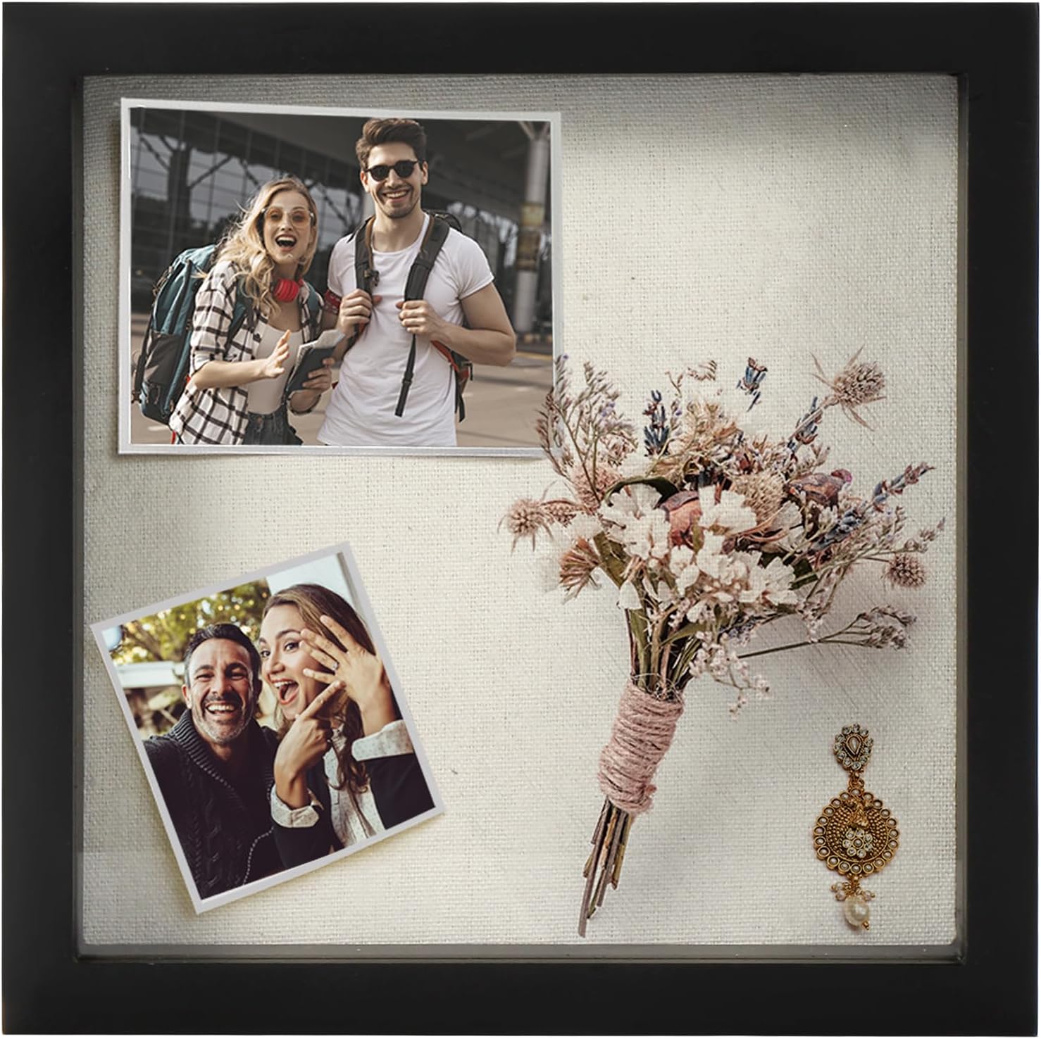 Amazon.com - TJ.MOREE Small Shadow Box Frame 6 x 6 Shadowbox Display ...