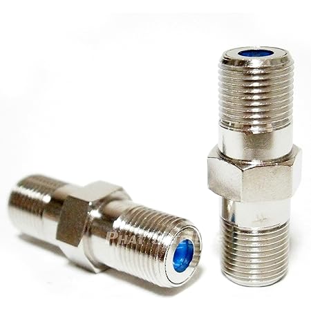 Amazon.com: Pasow F81 Barrel Connectors High Frequency 3GHz Female to ...