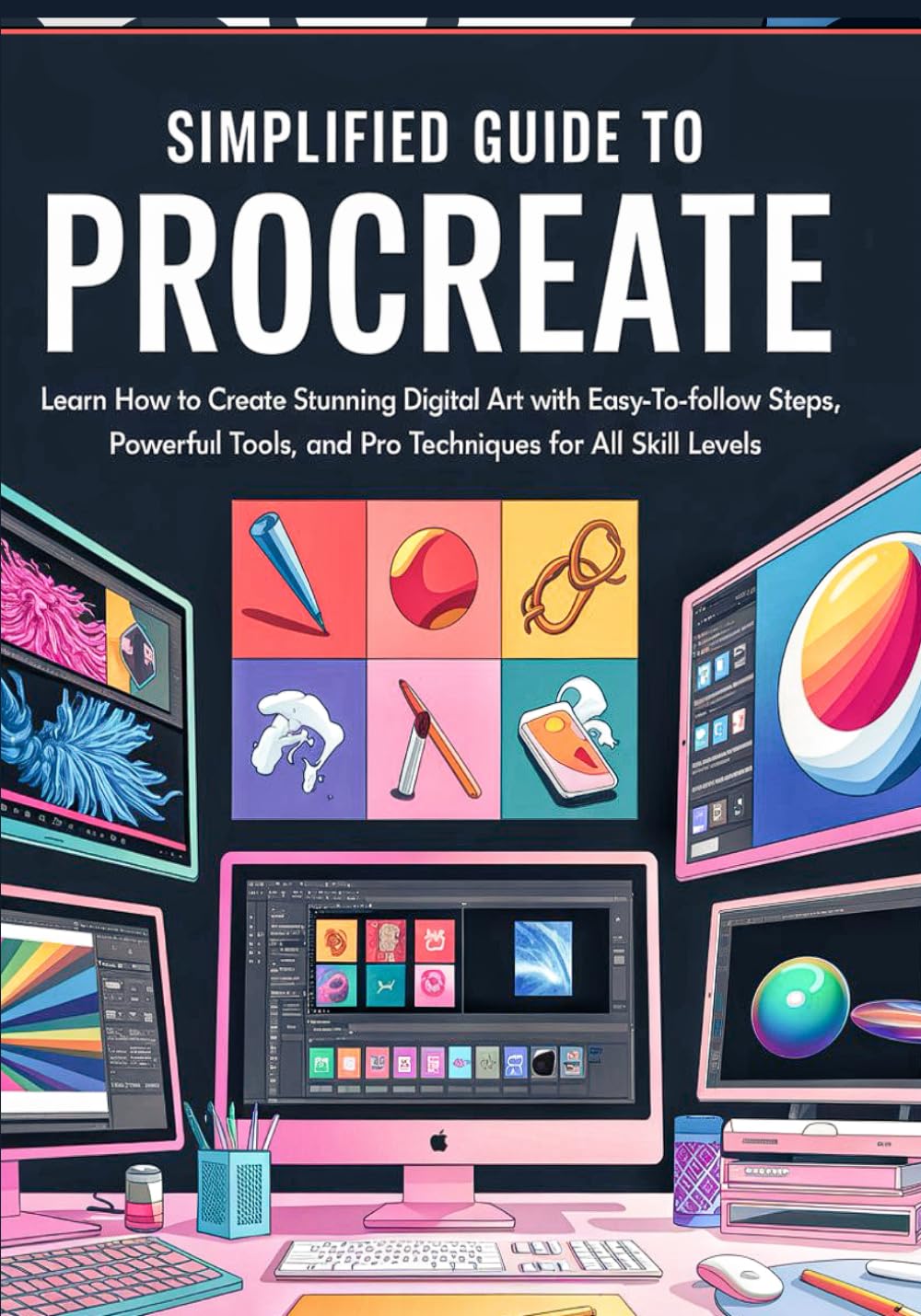 Amazon.com: Simplified Guide to Procreate: Learn How to Create Stunning ...
