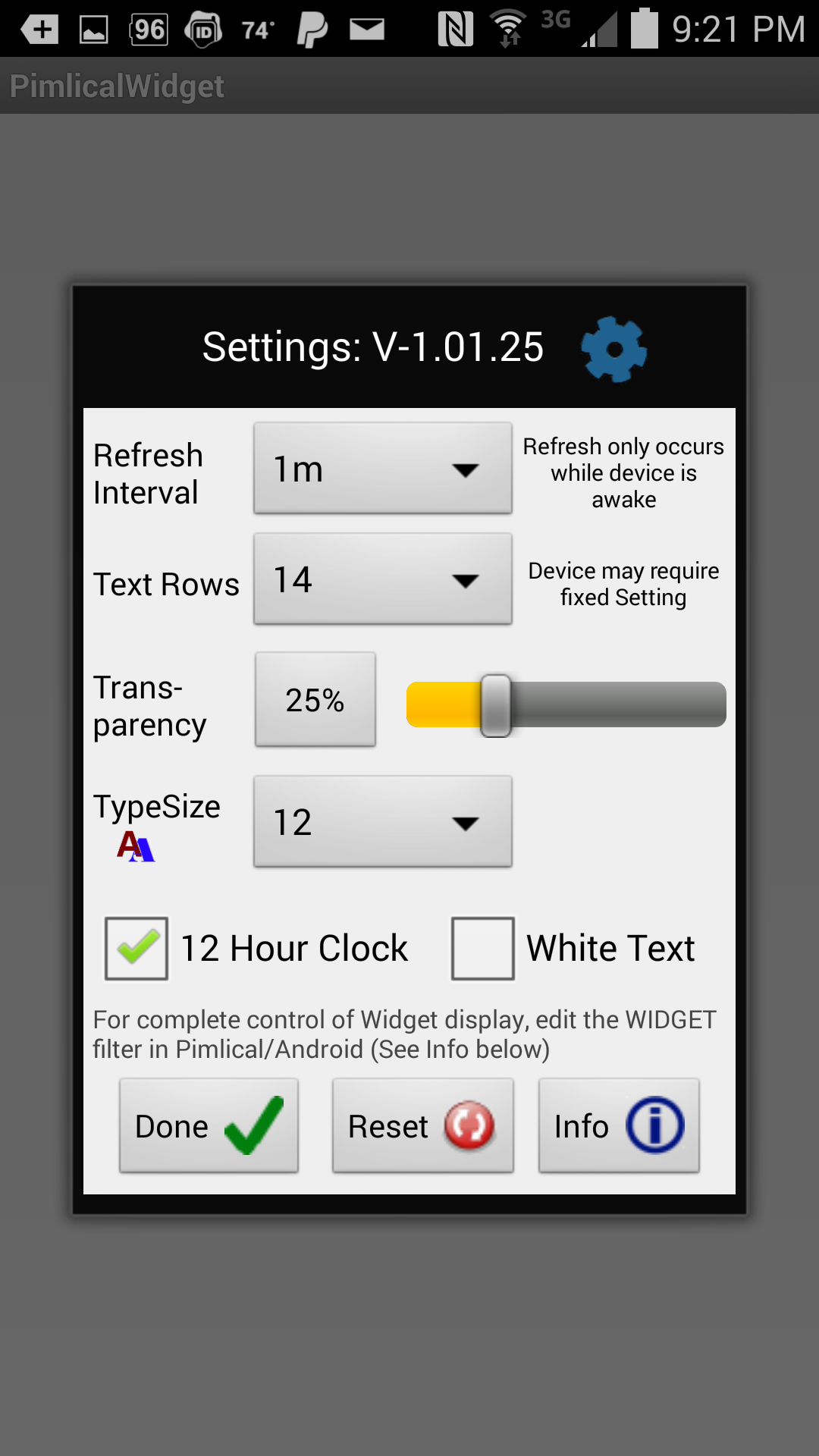 Pimlical Calendar Widget - App on Amazon Appstore