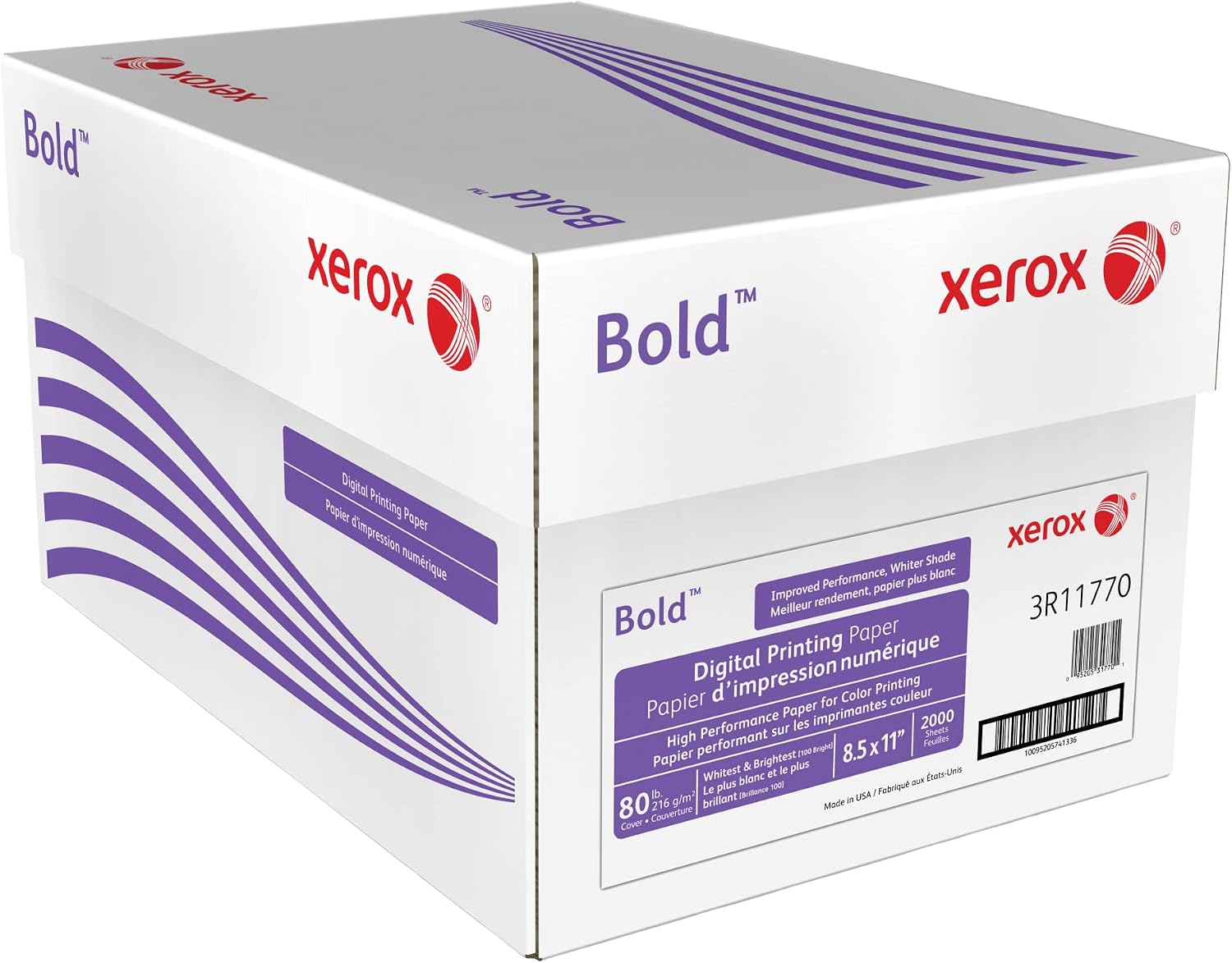 Amazon.com : Xerox® Bold Digital™ Printing Paper, 8 Reams, Letter Size ...