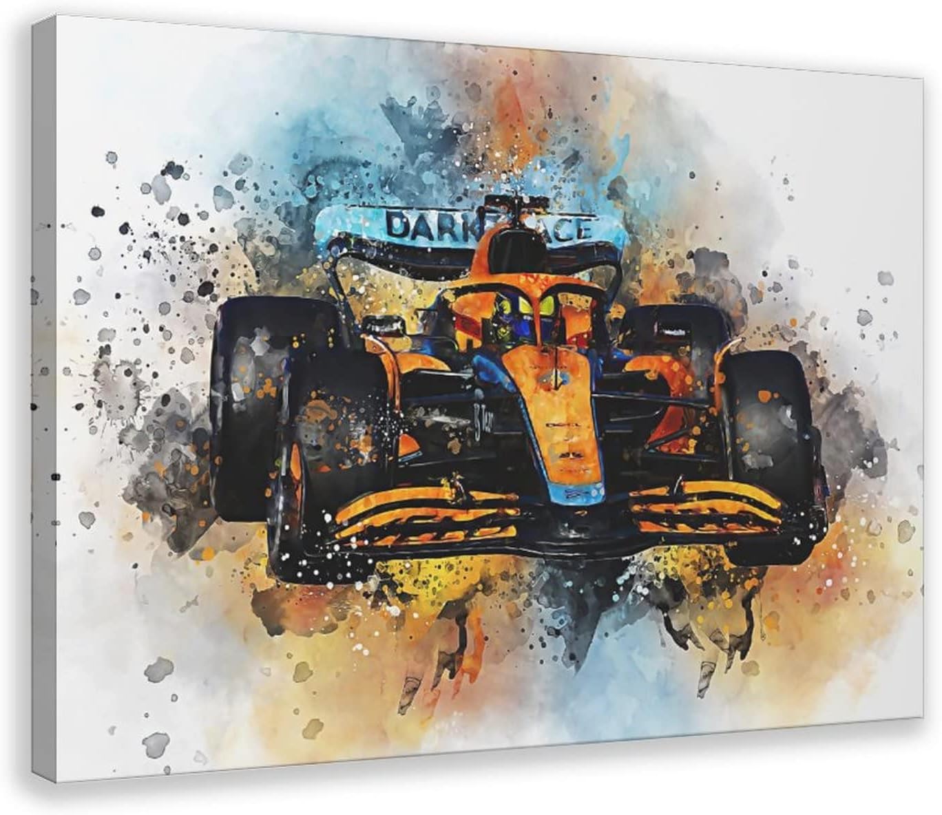 Amazon.com: ERWYN Mclaren poster Formular One Poster F1 Walls Canvas ...