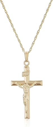 Amazon.com: Amazon Essentials 14k Gold Filled Solid Beveled Edge ...