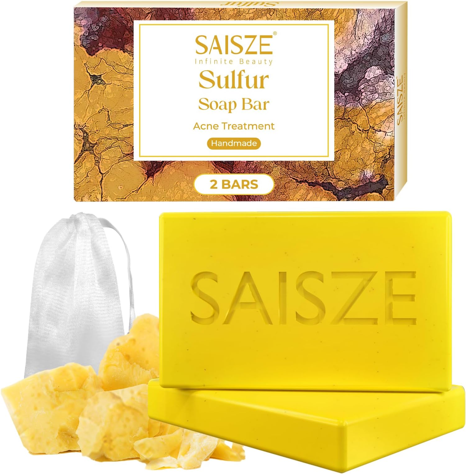 Amazon.com : Sulfo-Lo Cleansing Bar Soap with Sulfur for Face and Body ...