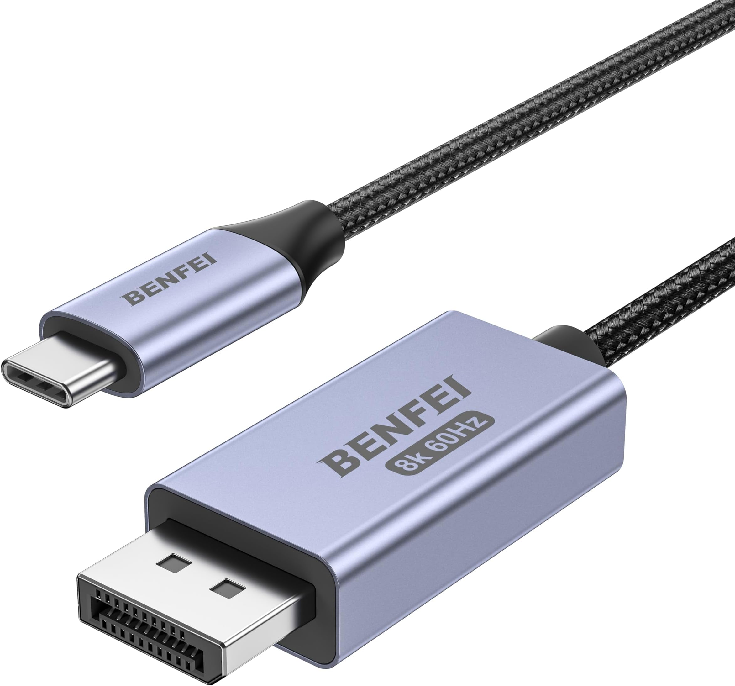 Amazon Basics USB-C auf DisplayPort Kabel, bidirektional, 0.9 m ...