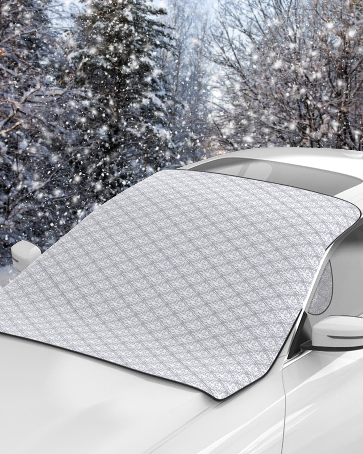 E-SMARTER Car Windscreen Cover, 4 Layers Thickened Windscreen Covers ...