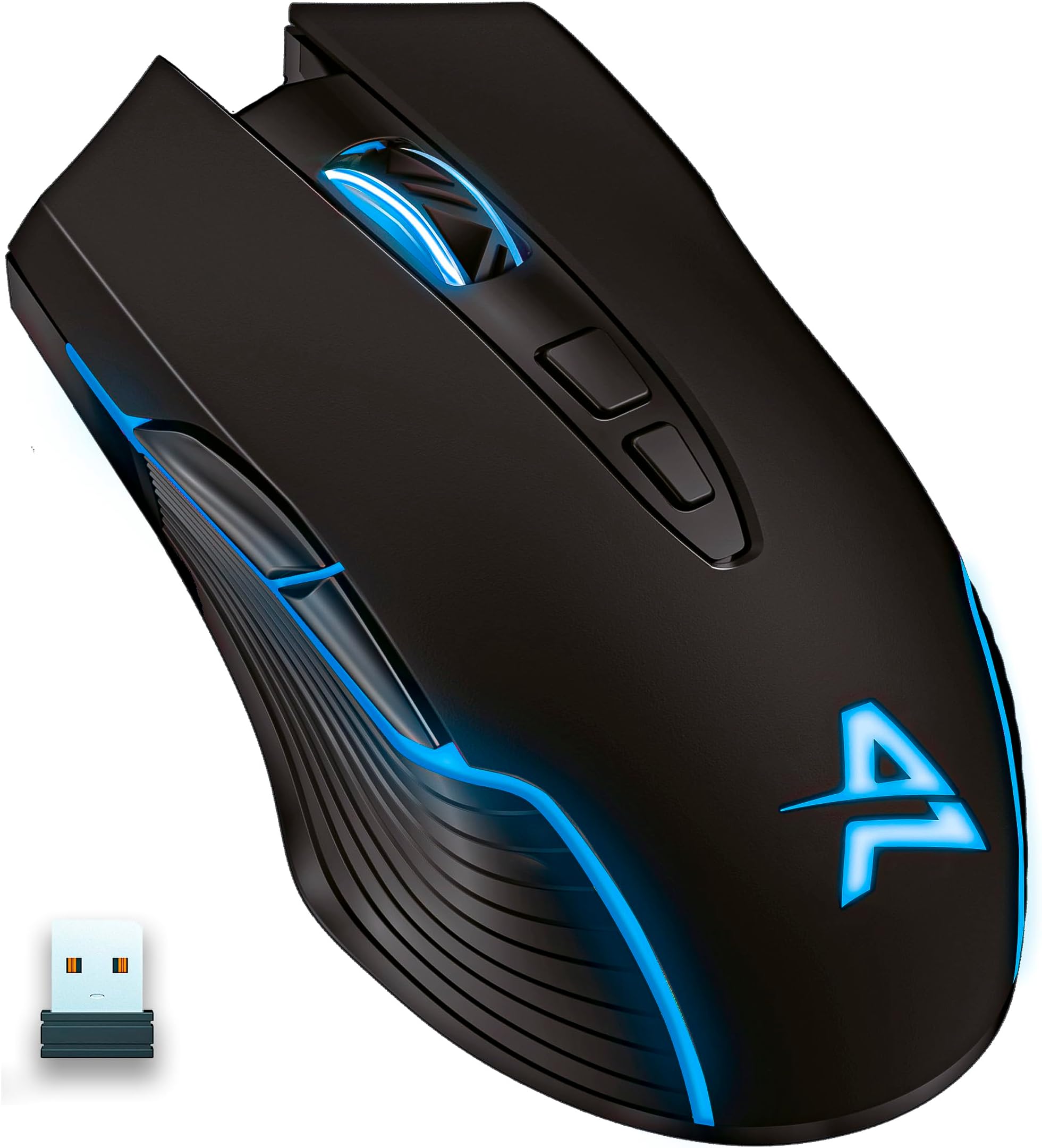 Amazon.com: UHURU Gaming Mouse, Wireless Gaming Mouse with 6 Buttons 7 ...