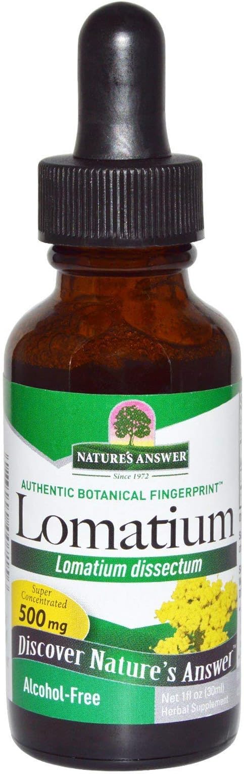 Nature’s Answer Lomatium Root Extract Lomatium Dissectum - Natural ...