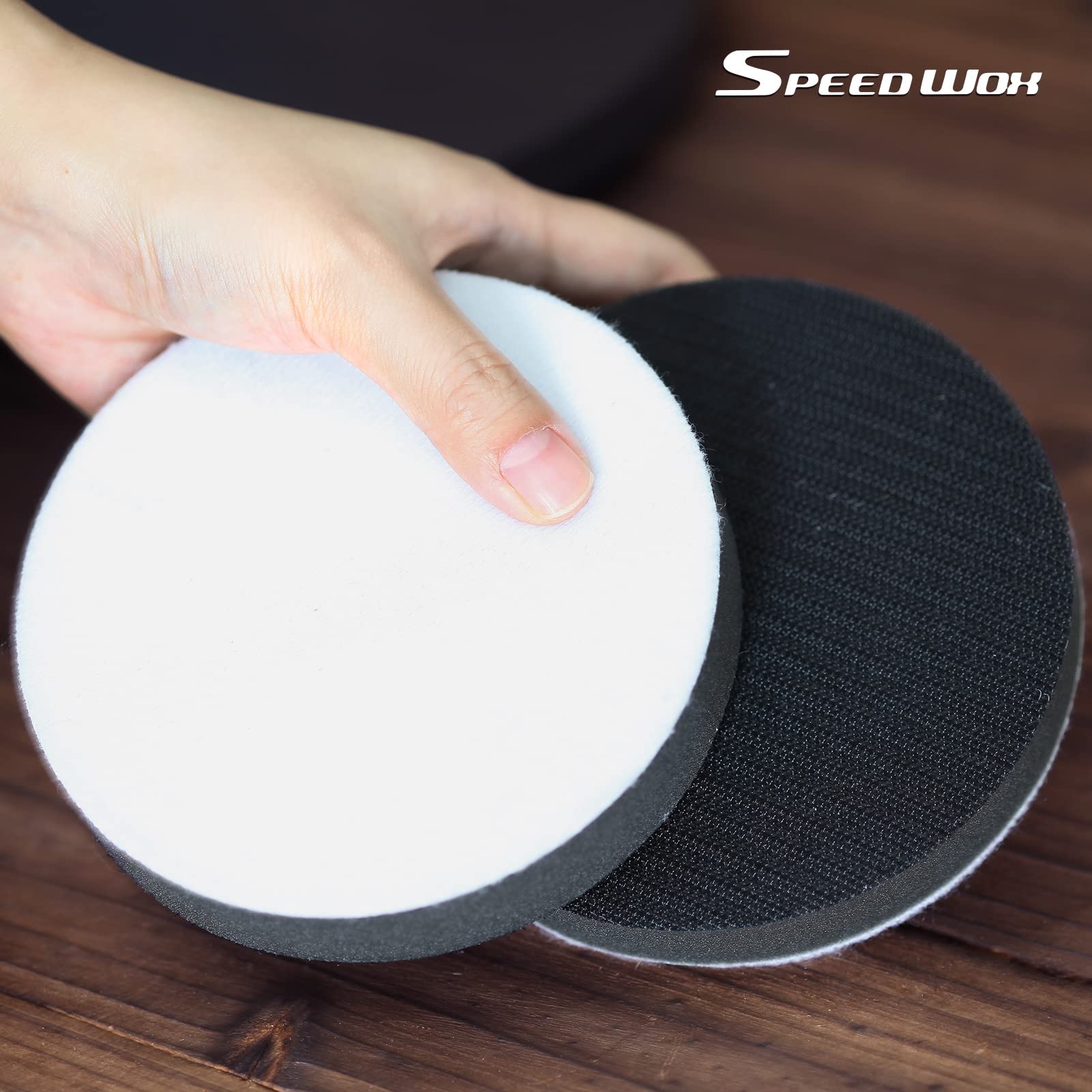 Snapklik.com : 5-inch Hook And Loop Soft Foam Buffering Pad 22mm ...