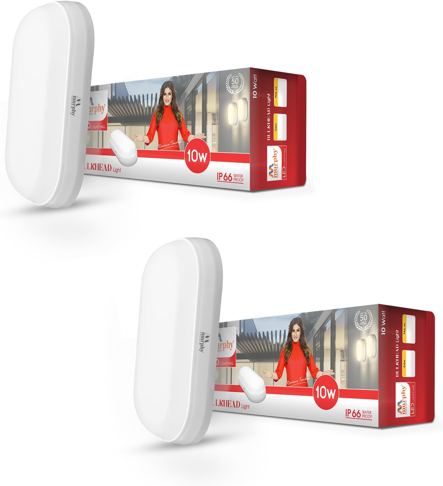 Buy PHILIPS 10-Watt LED Bulk Head Light |WT202W LED10S Bulk Head Light ...