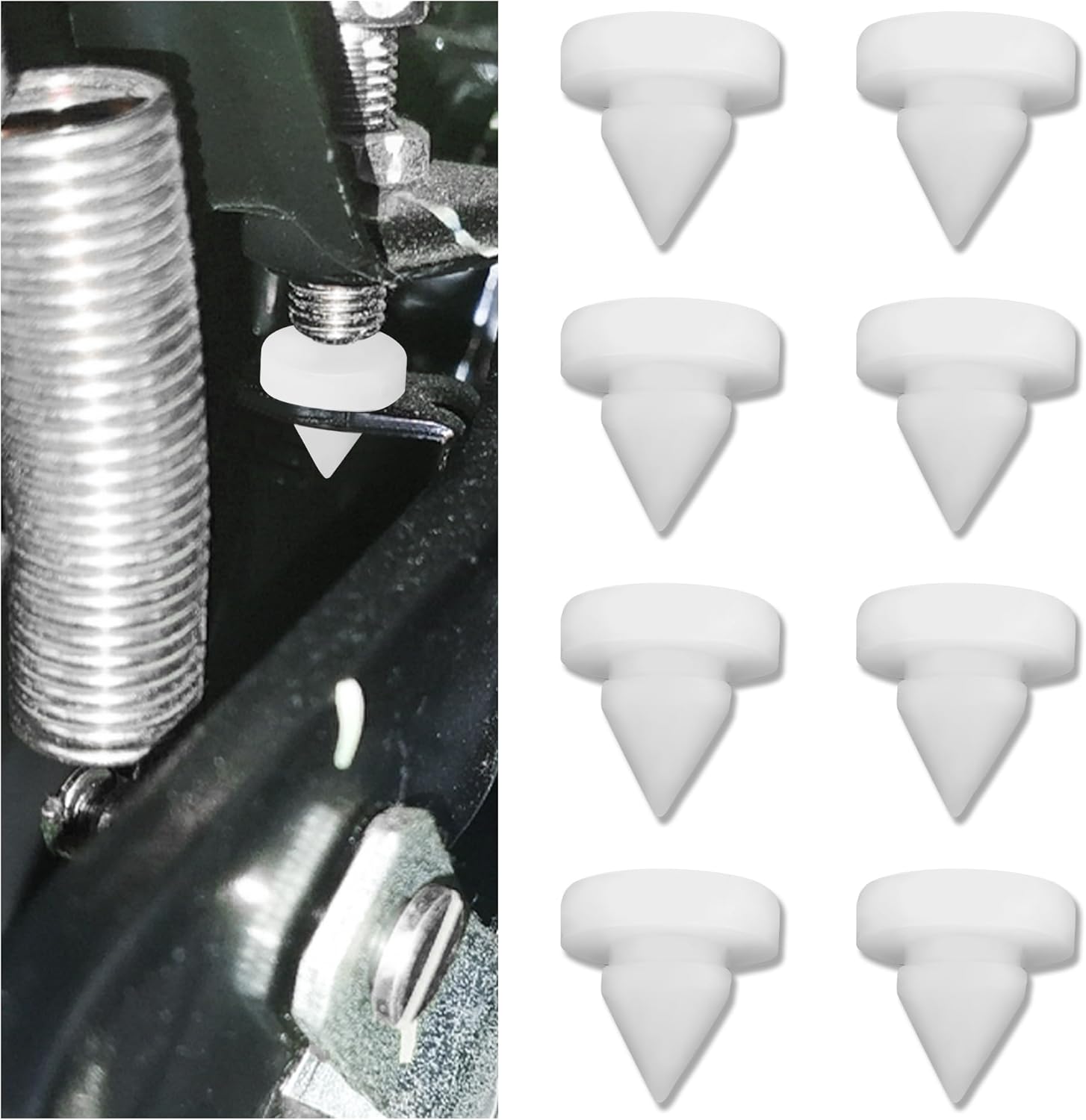 Amazon.com: NHHC Set of 8 Brake Pedal Stop Pad OEM# 46505-SA5-000,Brake ...