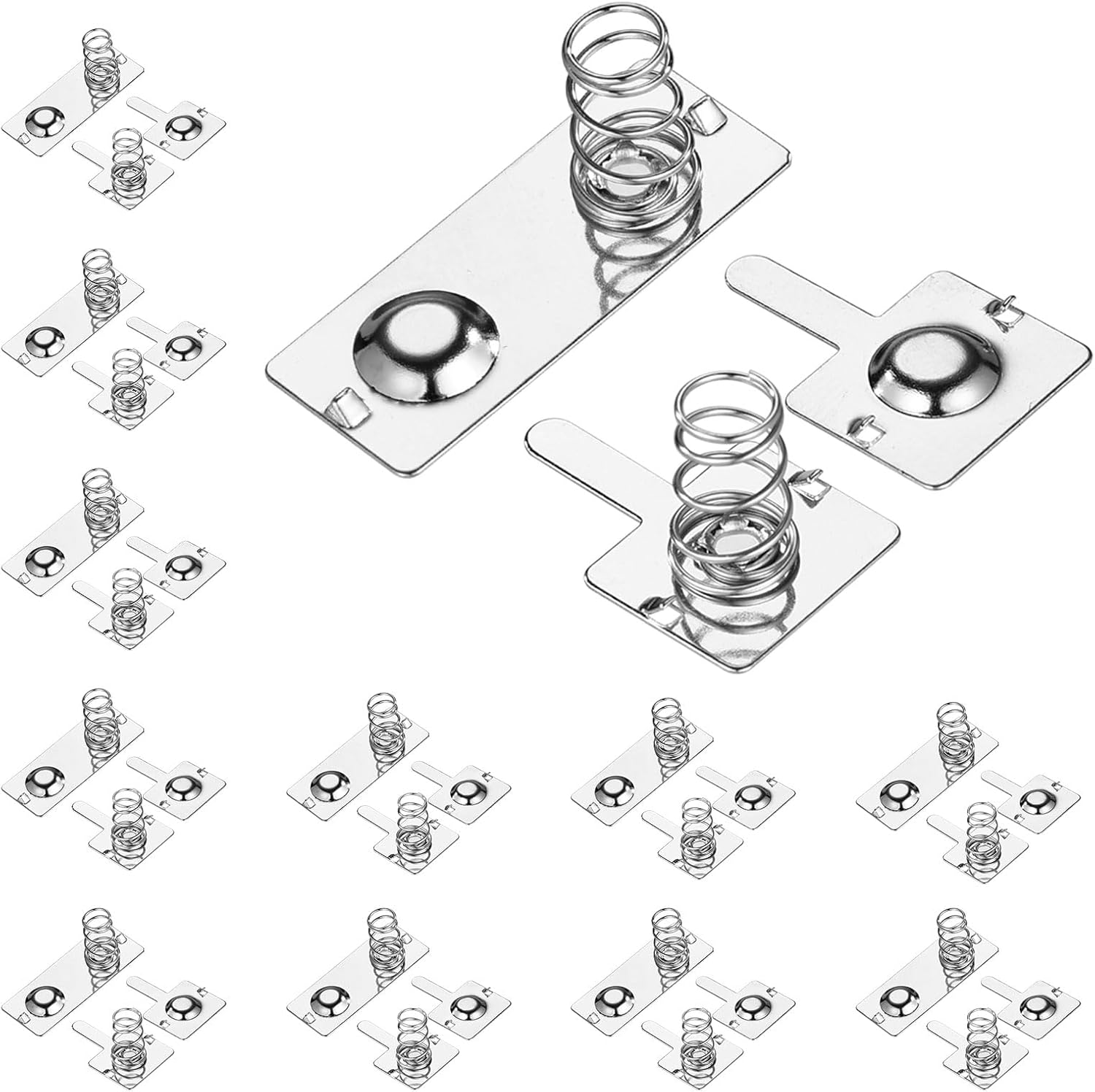 Amazon.com: Sinbana 12 Pairs AA Battery Springs Contacts, Negative to ...