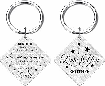 Amazon.com: SOUSYOKYO Brother Birthday Gifts from Sister, Best Brother ...