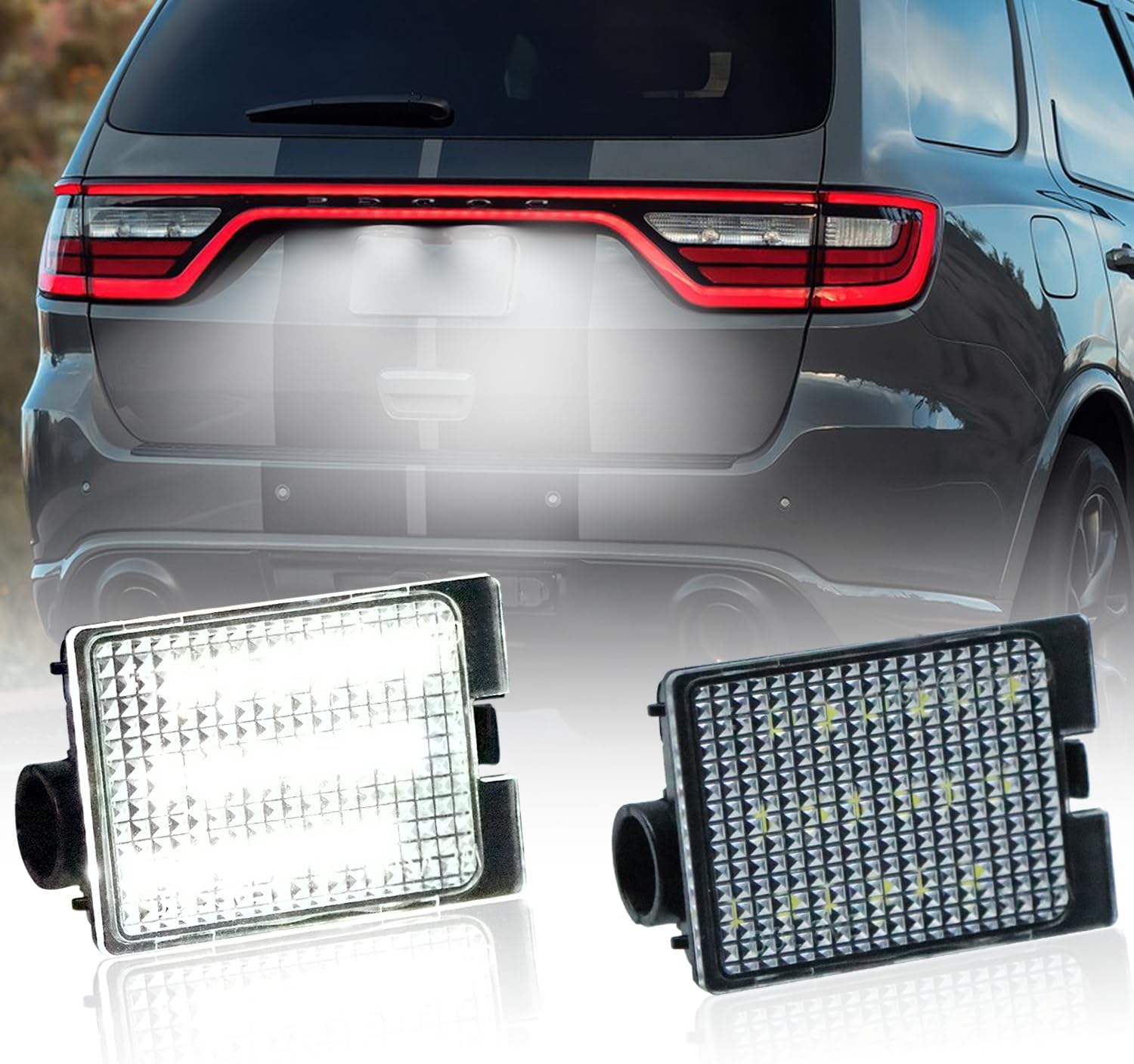 Amazon.com: DouMmantn LED License Plate Tag Lights Compatible with ...