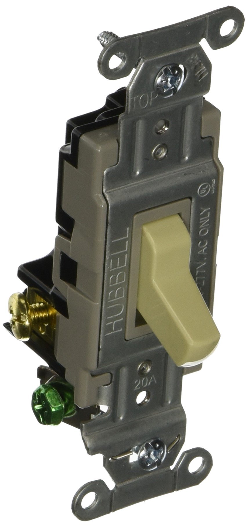 Snapklik.com : Hubbell CSB320I Commercial Specification Switch, 3 Way ...