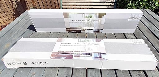 Abalon Motorized Track for Curtains With Remote Control, 1 to 4 meters ...